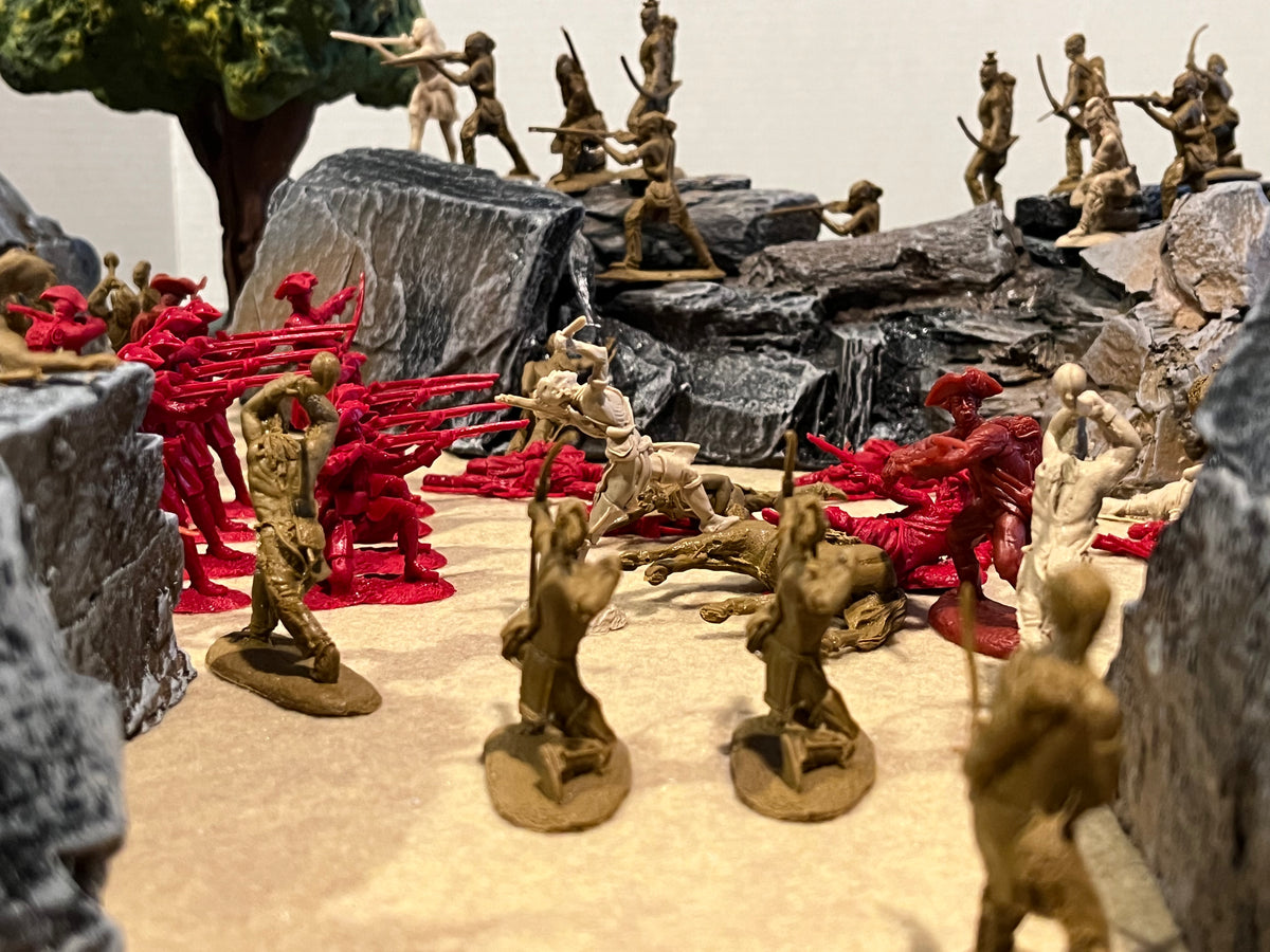 Ambush Rocks from Braddock’s Defeat - Foam – LOD Toy Soldiers